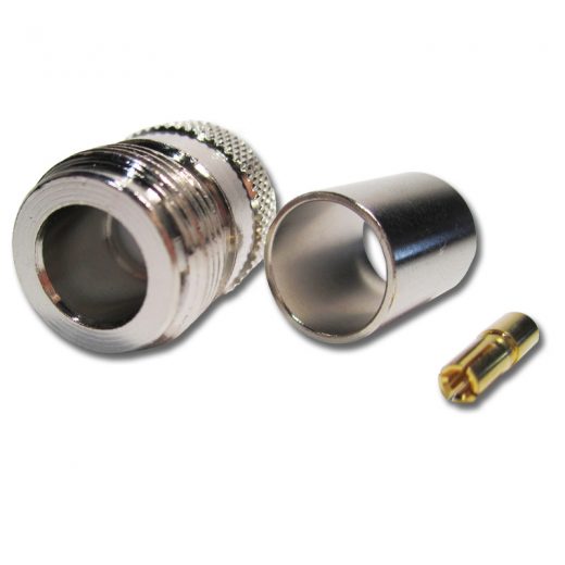 N Female Crimp, LMR400 | Commswest Distribution