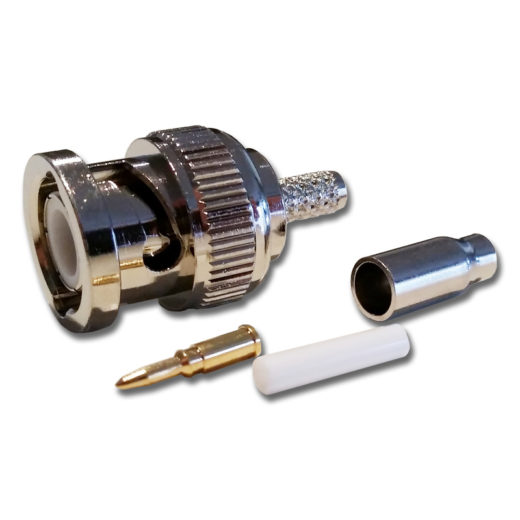 BNC Male Crimp, RG174 | Commswest Distribution